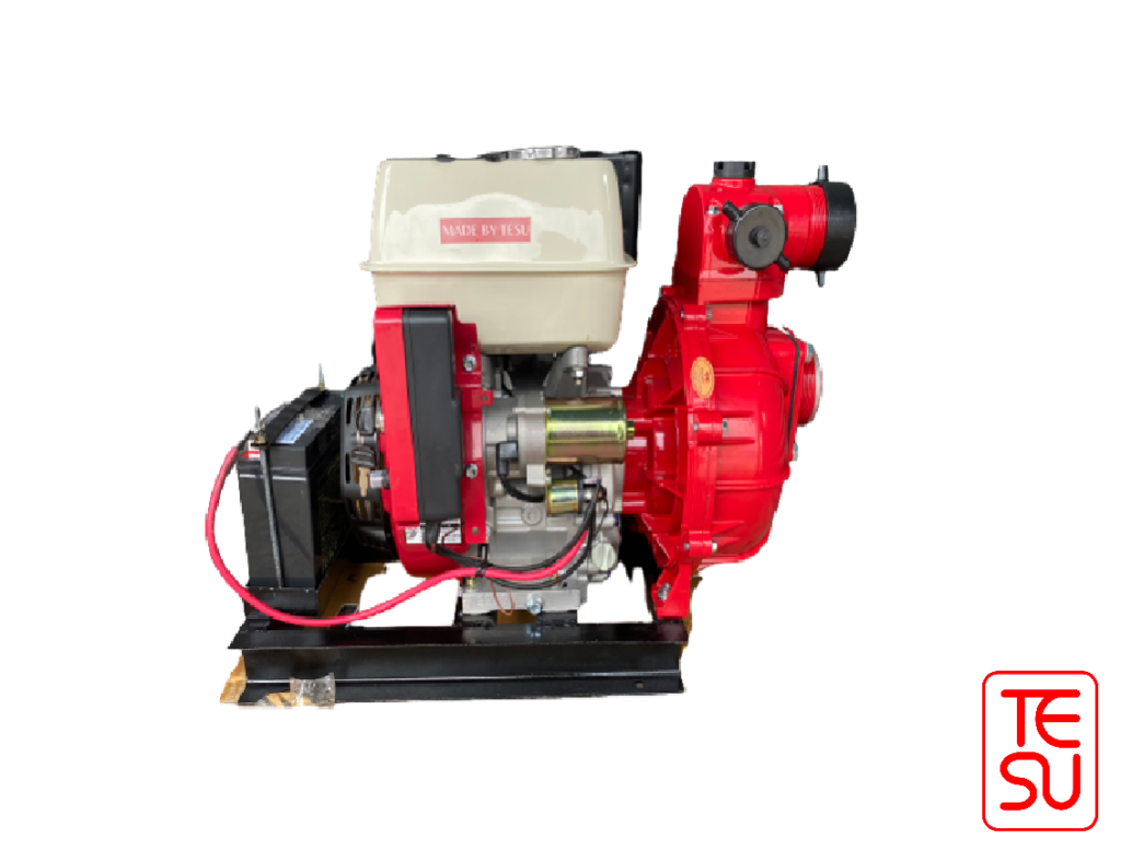 Máy bơm xăng hiệu TESU-Thailand/20HP/Model TSHP80-Đầu bơm KP301 (3x2.5 ...